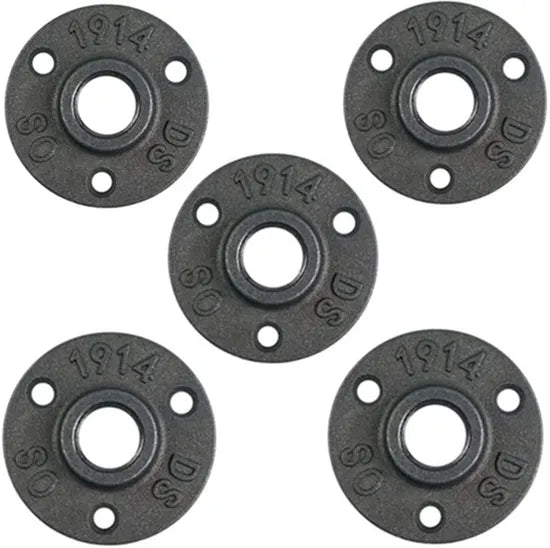 Flange 3 Hole – Pipe Decor