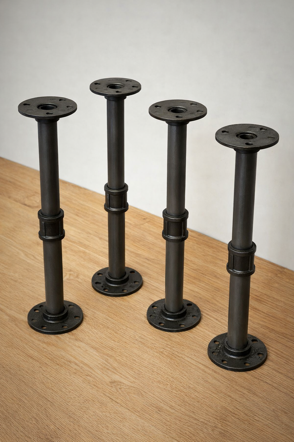 Industrial Table Leg Set 73cm – Pipe Decor