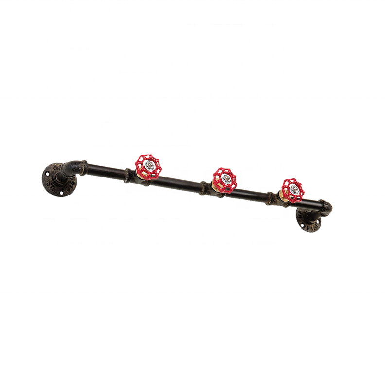 Decorative Tap Coat Hooks Set – Pipe Decor