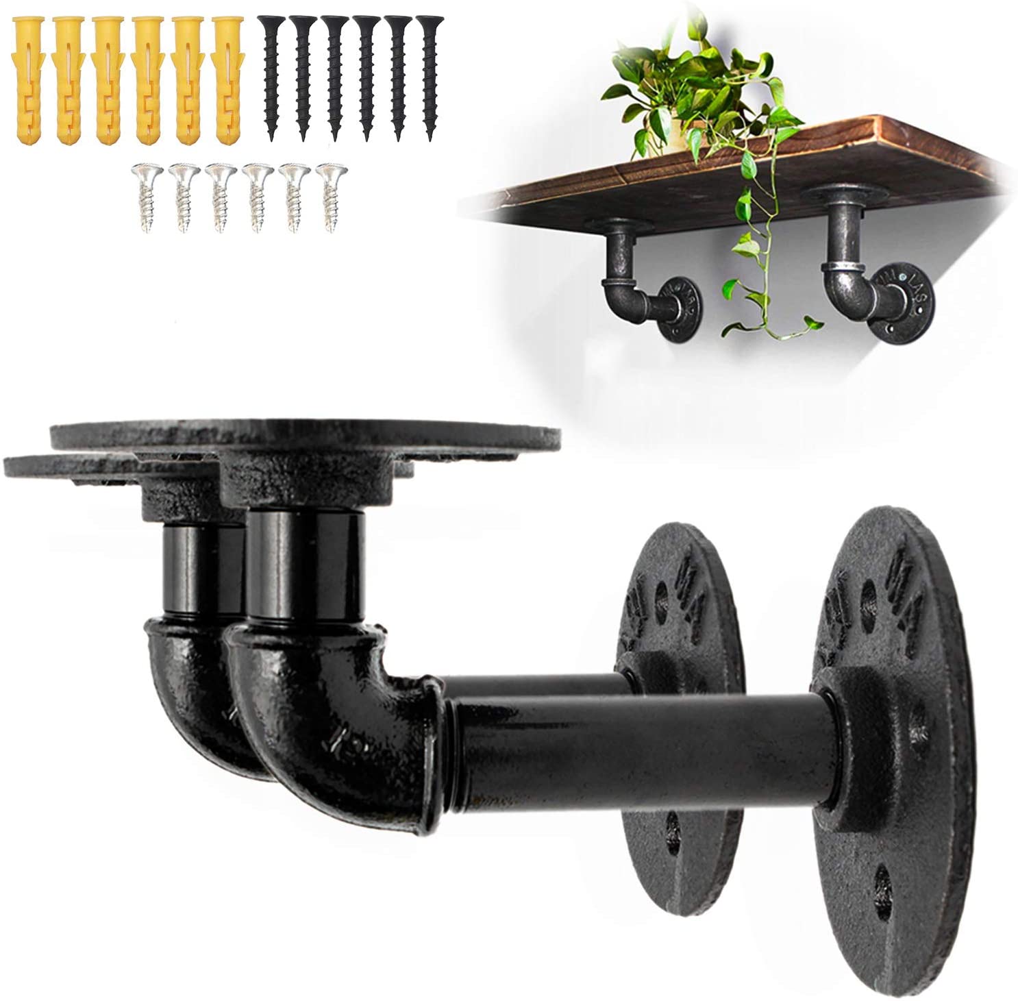 Single Tier Pipe Shelf Small – Pipe Decor