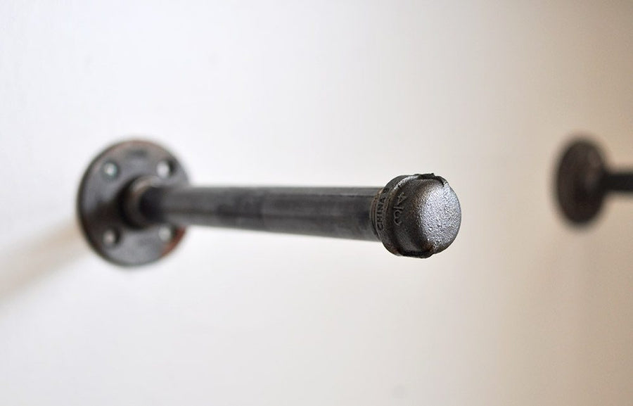Industrial Pipe Shelf Brackets Set of 6 – Pipe Decor