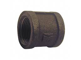 Black Cast Iron Coupling – Pipe Decor
