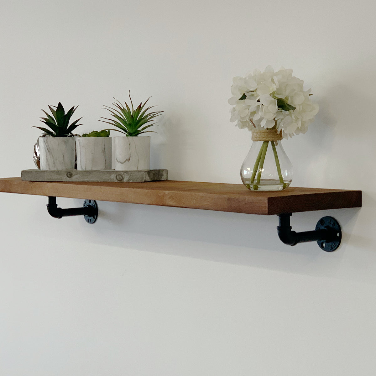 Single Tier Pipe Shelf Small – Pipe Decor